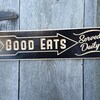 Routed Carved Engraved Painted Wood Sign Good Eats Sign Served Daily ...