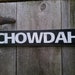 Chowdah Chowder Clam Chowder Wooden Painted Shabby Primitive Distressed ...