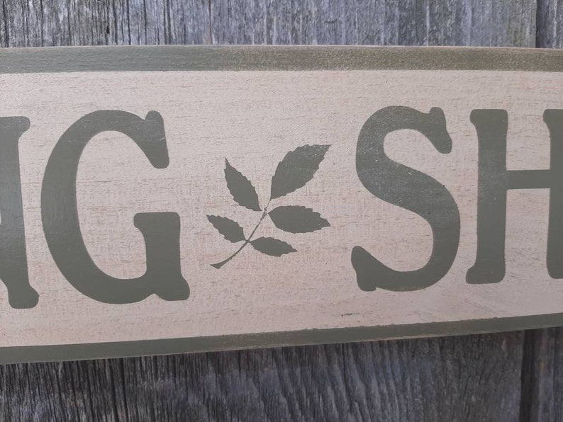 Potting Shed Sign Wooden Shabby Chic Farm Gardening Sign - Etsy
