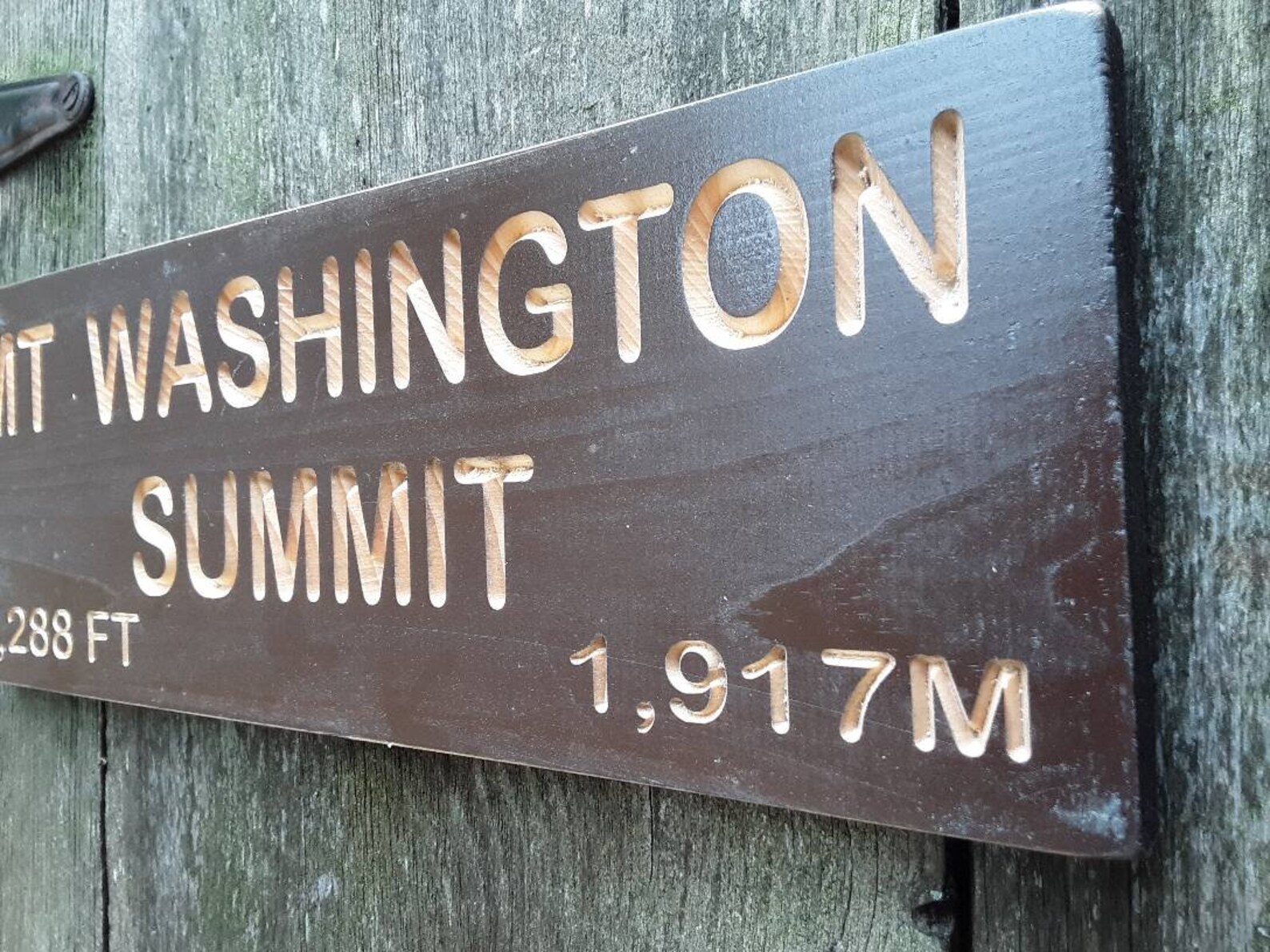 Carved Replica Mount Washington Summit Wooden Sign Mt Washington - Etsy