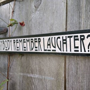 Does Anybody Remember Laughter Led Zeppelin Shabby Wood Sign Stairway ...