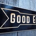 Routed Carved Engraved Painted Wood Sign Good Eats Sign Served - Etsy