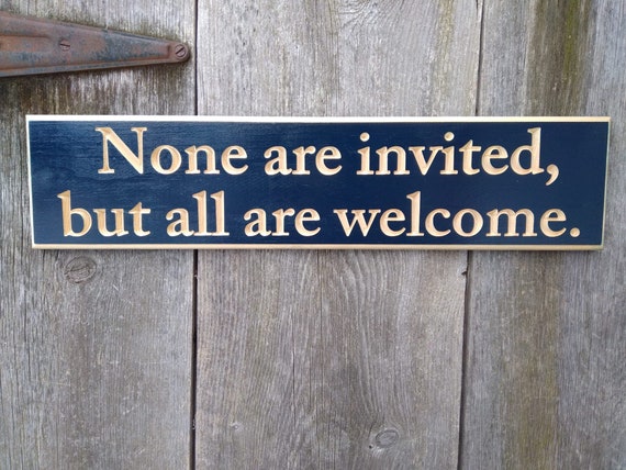 CUSTOM 2 Line CNC Carved Routed Sign Two Lines Simple Layout. - Etsy