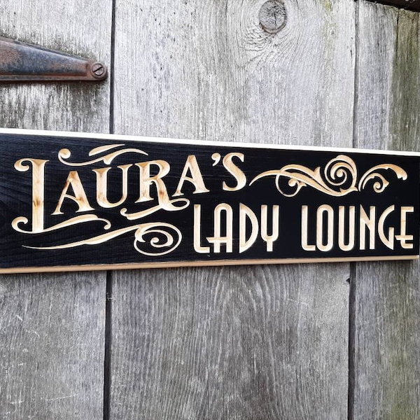 Lounge Sign - Etsy