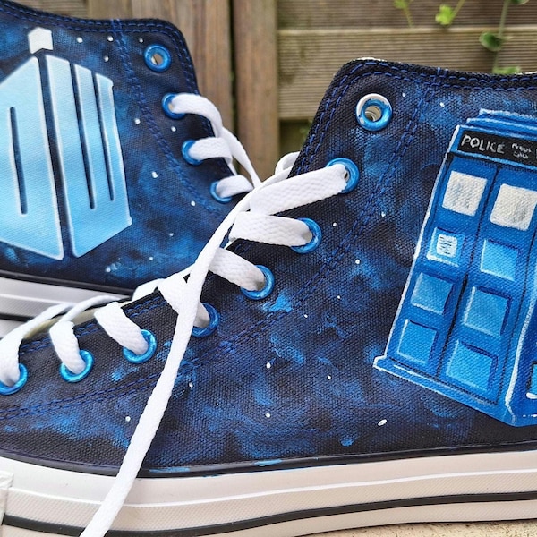 Doctor Who Converse - Etsy