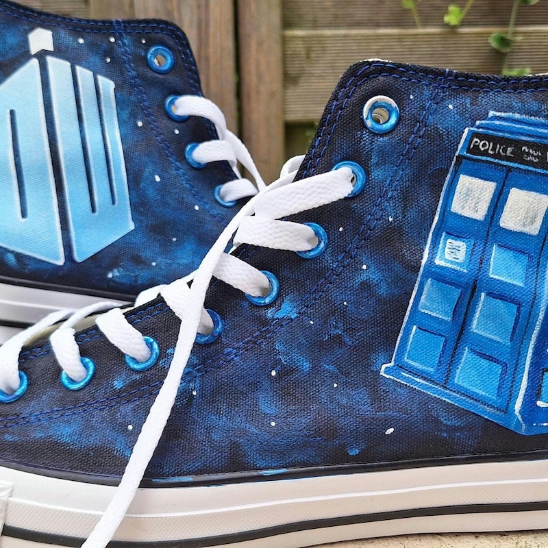 Doctor Who Converse - Etsy