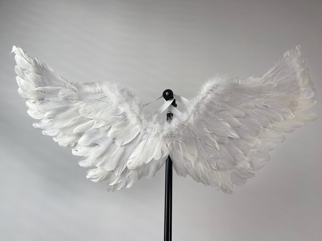 White Angel Wings, Fairy Wings, Wings for Adults, Wings for Kids ...