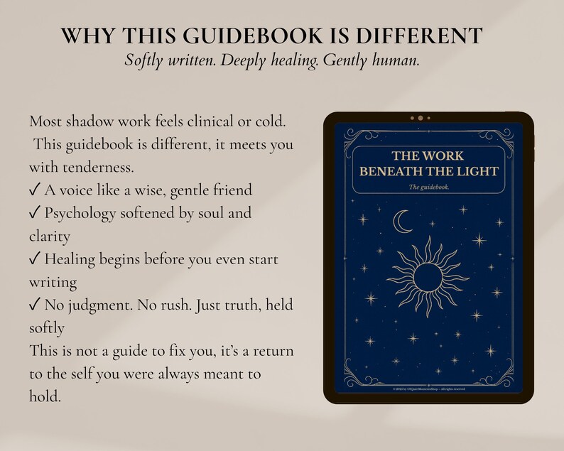 Shadow Work Journal and Guidebook Bundle: Inner Child Healing ...