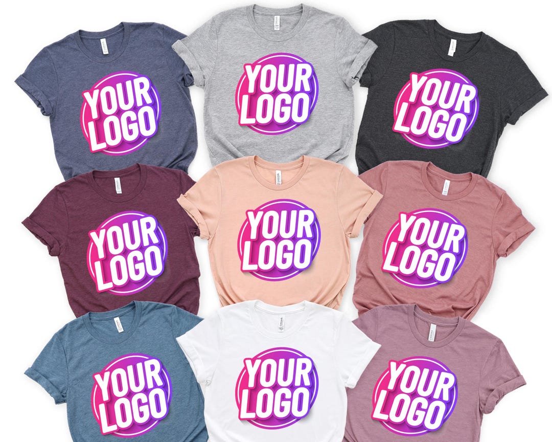 Custom Logo Shirt, Your Business Logo or Brand Logo, Custom Text Shirts ...