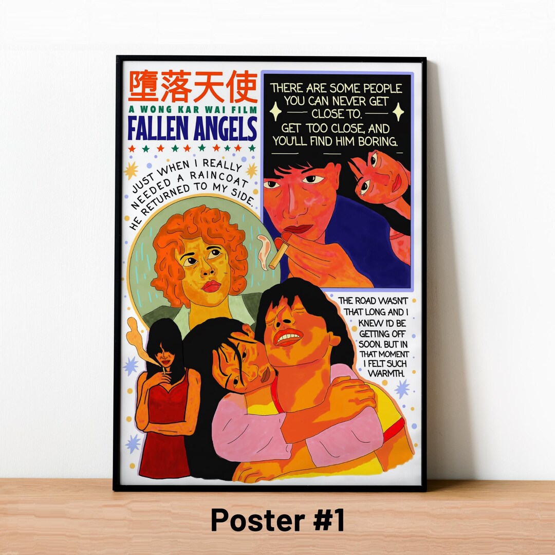Fallen Angels Poster, Fallen Angels Print, Fallen Angels 2 Different ...