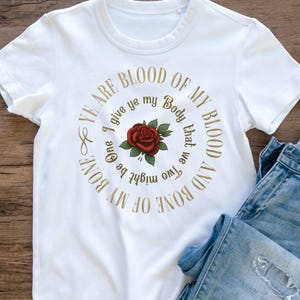 Outlander Blood of My Blood PNG | Red Rose Gold Text | Scottish ...