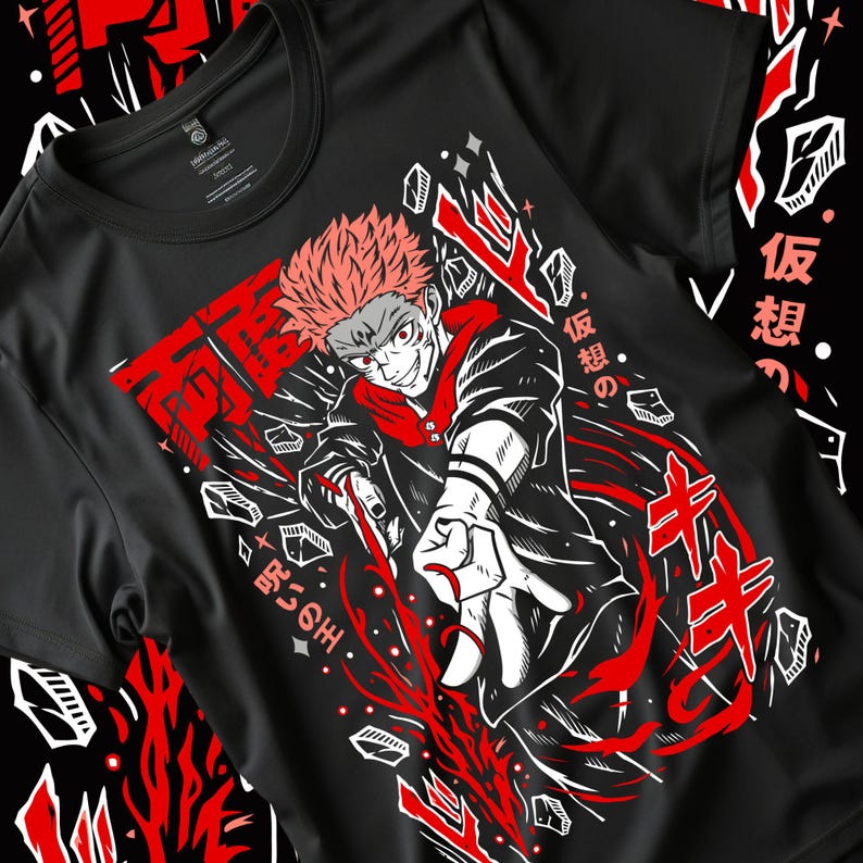 Sukuna PNG | Jujutsu Kaisen Design | King of Curses | Instant Download ...