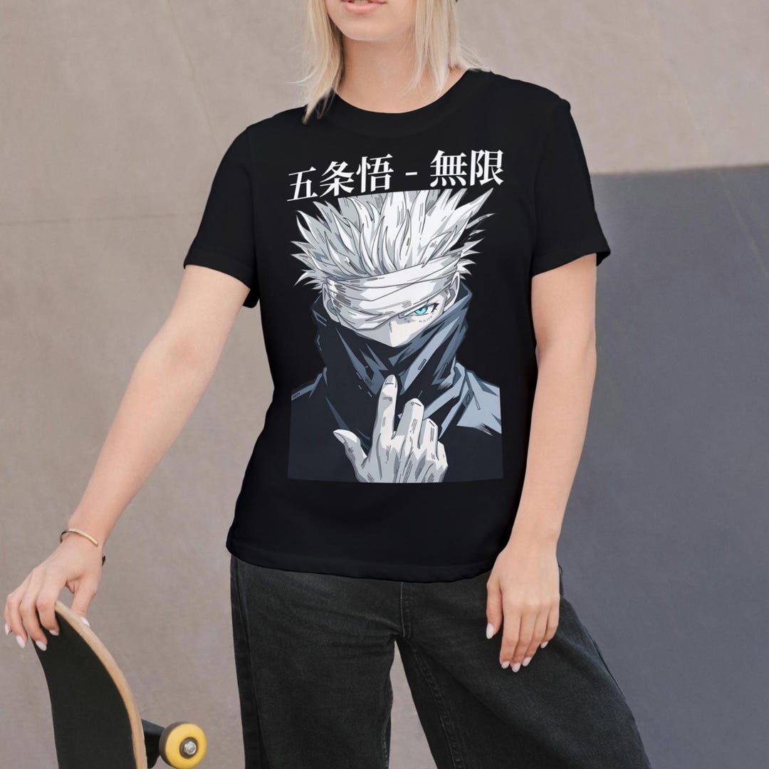 Gojo Satoru PNG Clipart | Jujutsu Kaisen Fan Art for Shirts, Posters ...