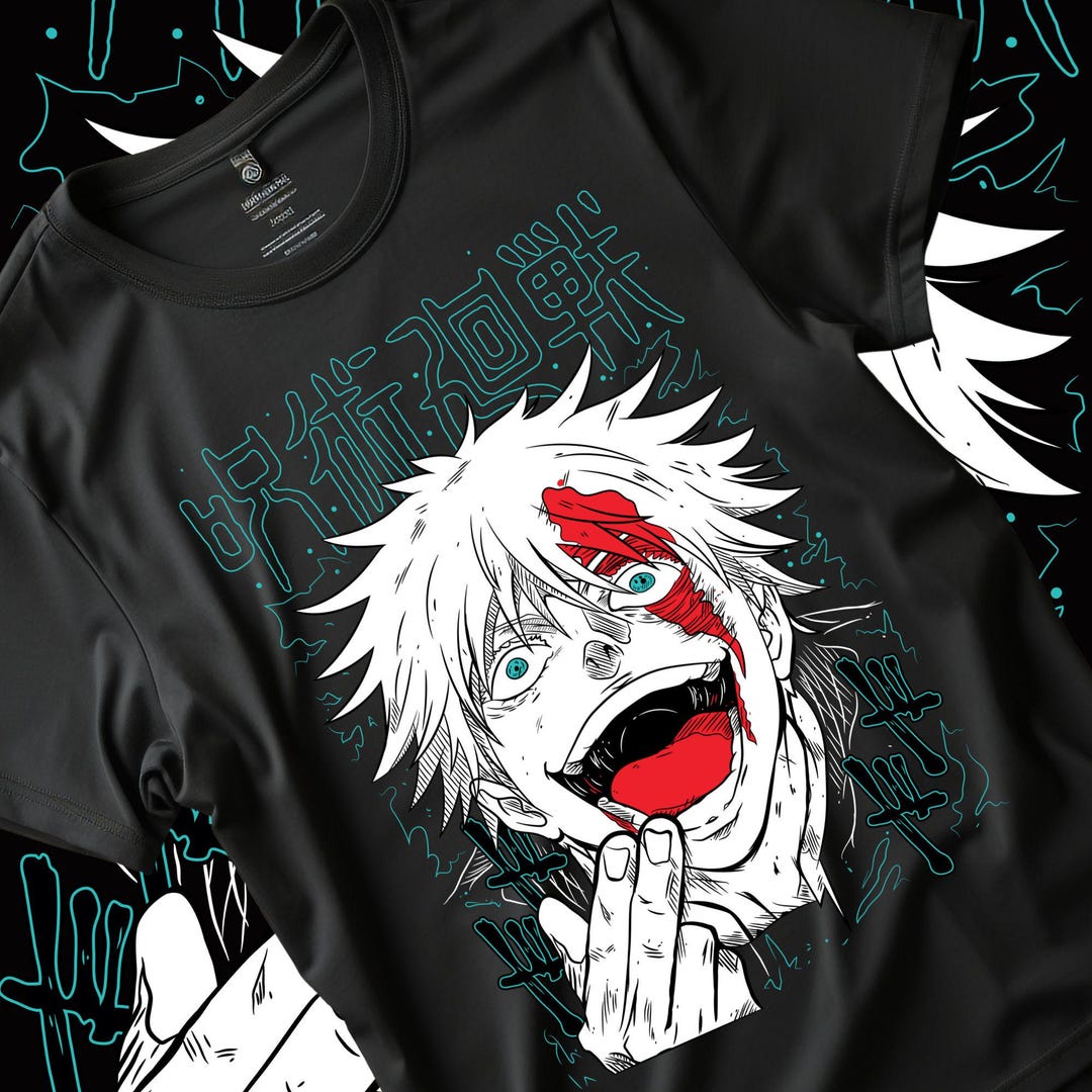 Fanart de Gojo Satoru – Jujutsu Kaisen PNG et PDF superposés | Art ...
