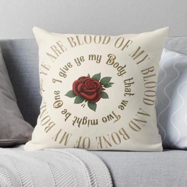 Outlander Blood of My Blood PNG | Red Rose Gold Text | Scottish ...