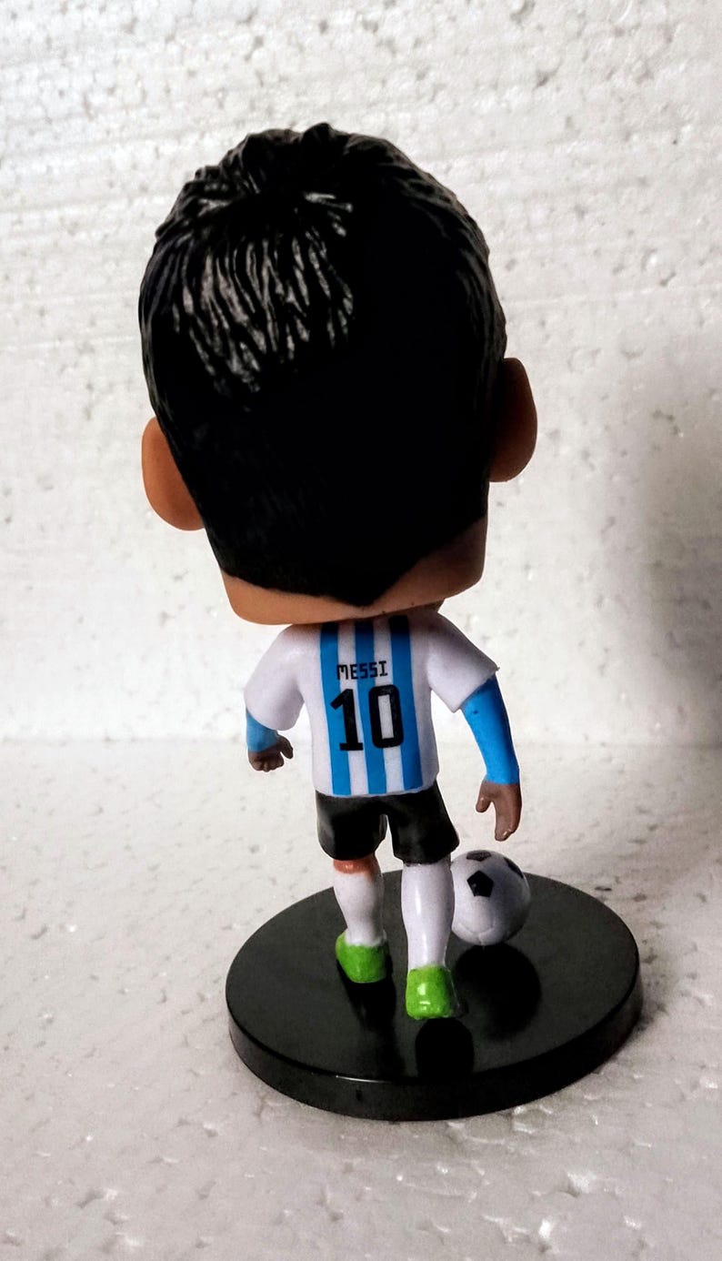 Lionel Messi Football Figures 12.5 Cm - Etsy
