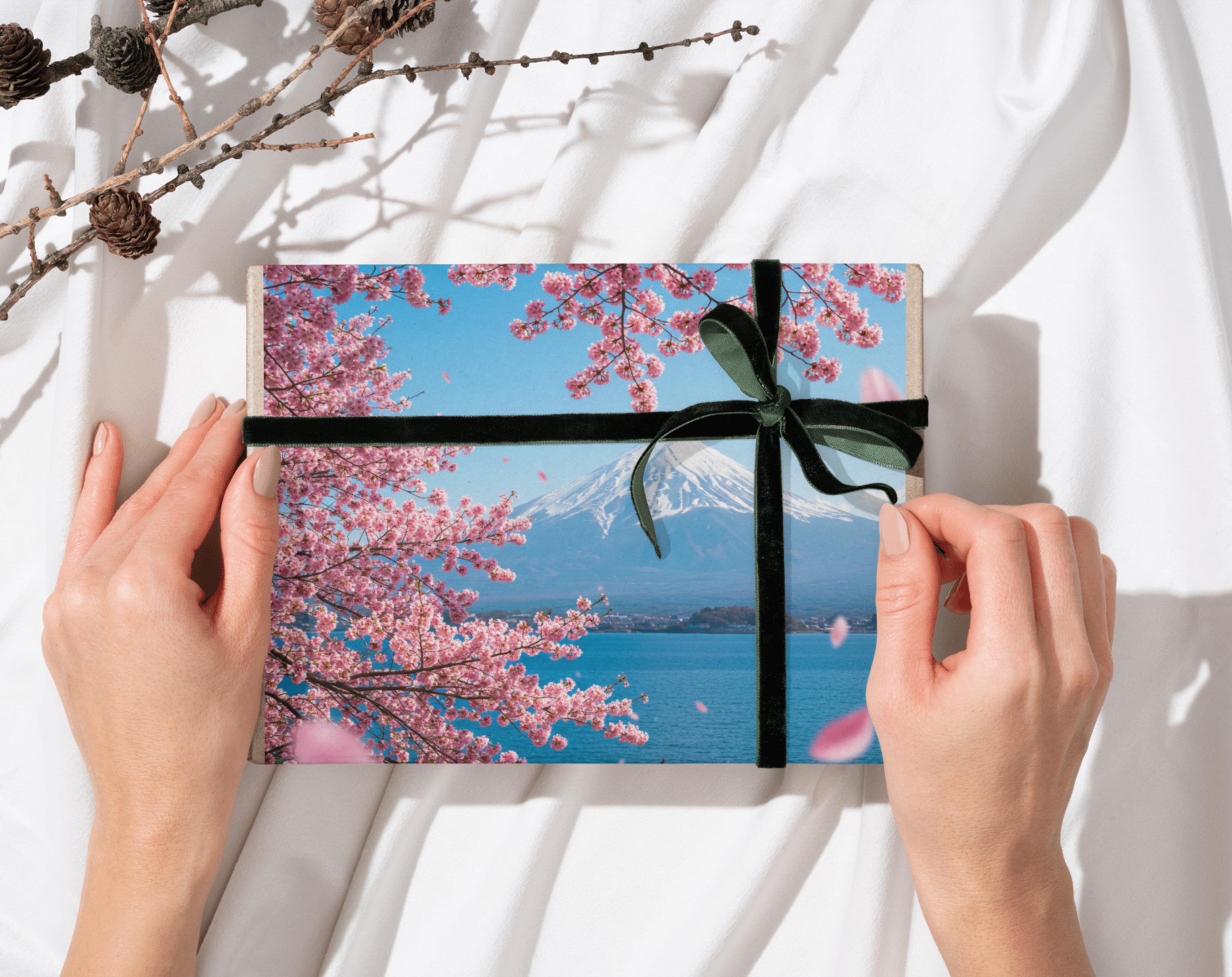 Puzzle 500-piece Japanese Sakura and Mount Fuji Scenery - Etsy