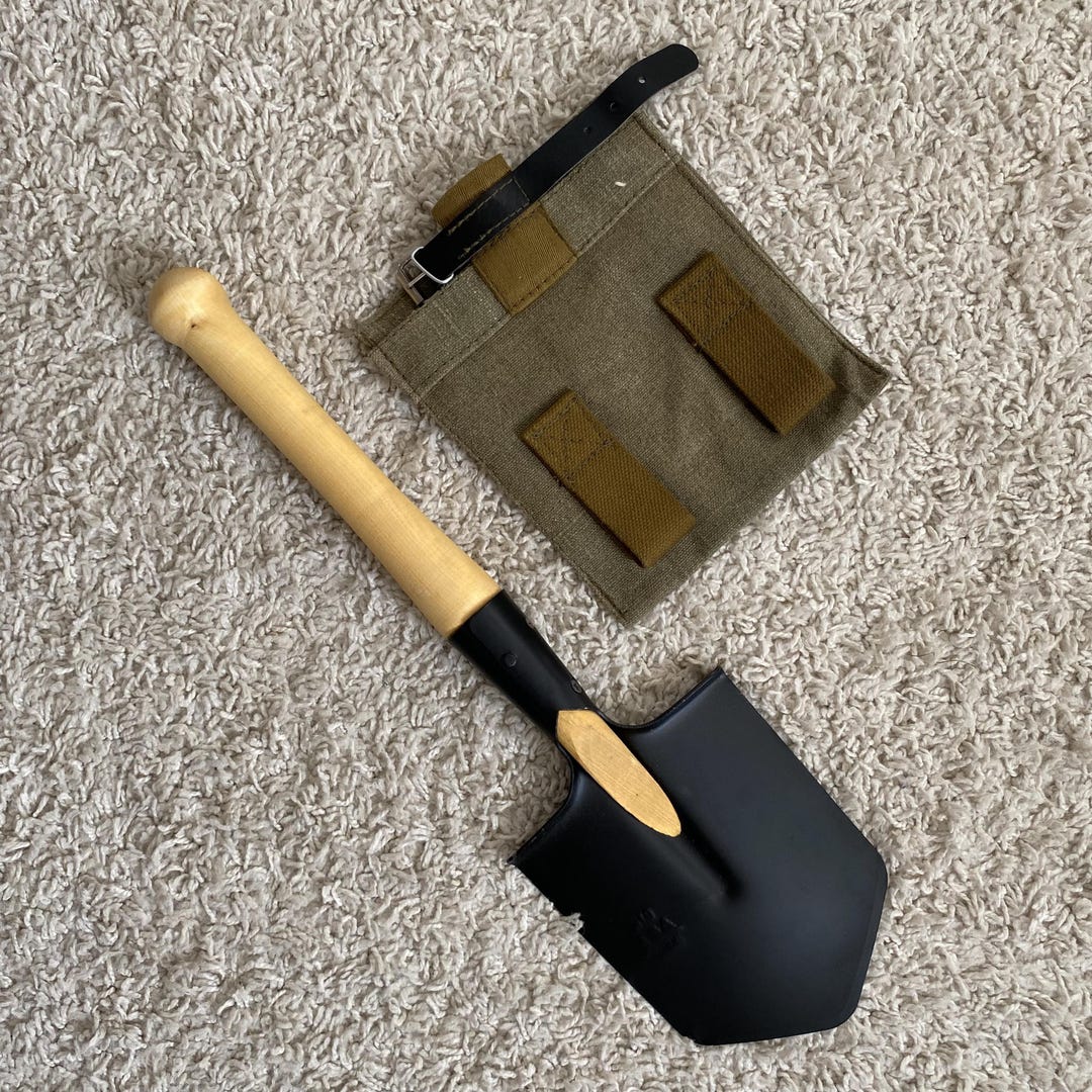 Russian Small Infantry Sapper Shovel MPL-50 Spade & Canvas Case With ...