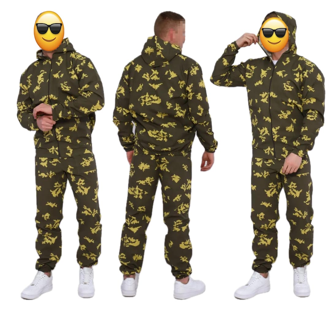 Berezka Camo Suit: Military Tactical Jumpsuit With Hood. KGB Border ...