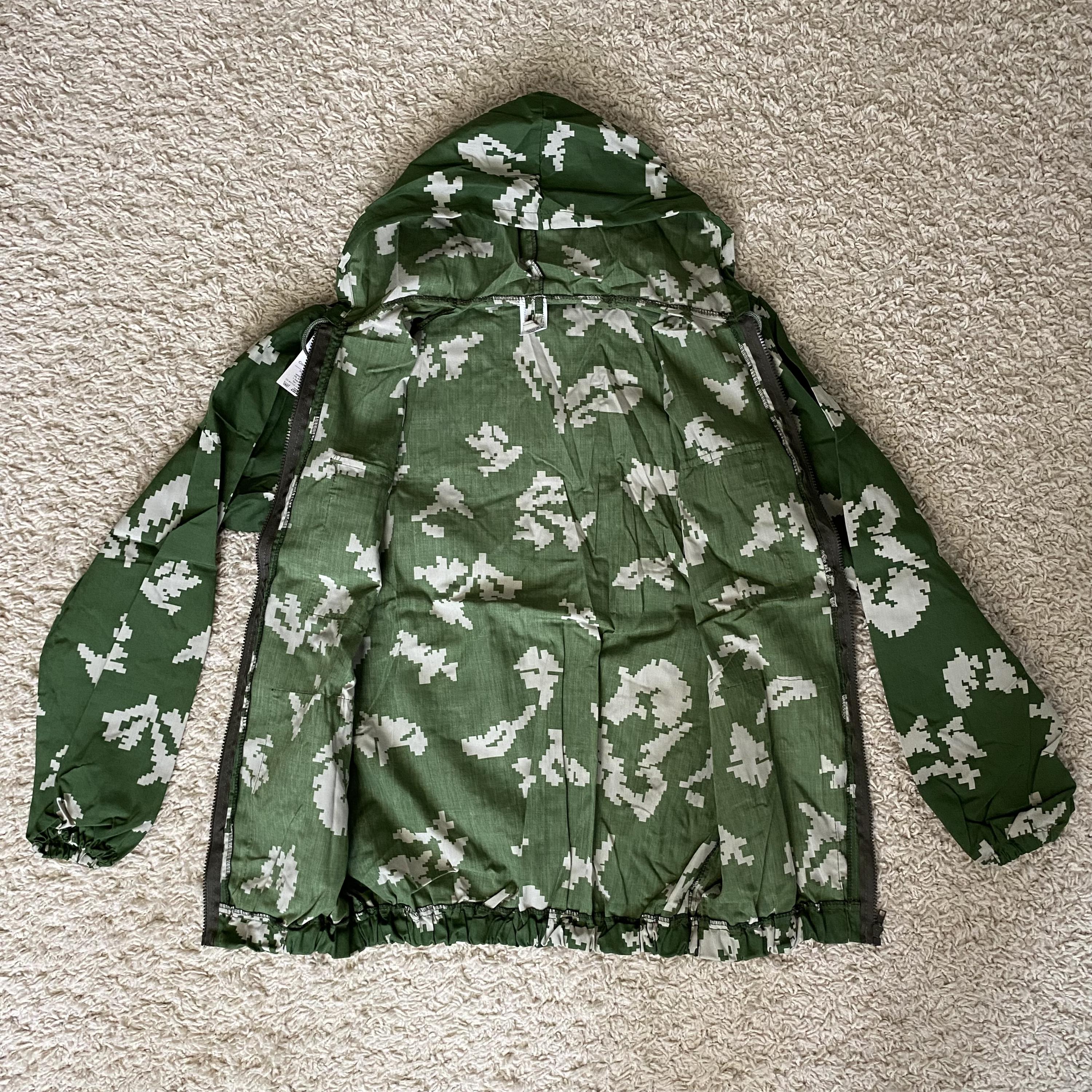 Camo Coverall Berezka With Hooded. Military Tactical Jumpsuit. Russian ...
