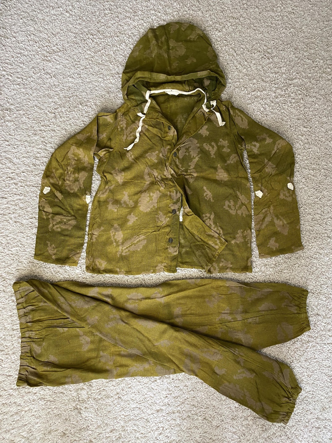 Soviet Camo Suit KZS Size 2. Sniper Tactical Jumpsuit Berezka. Military ...