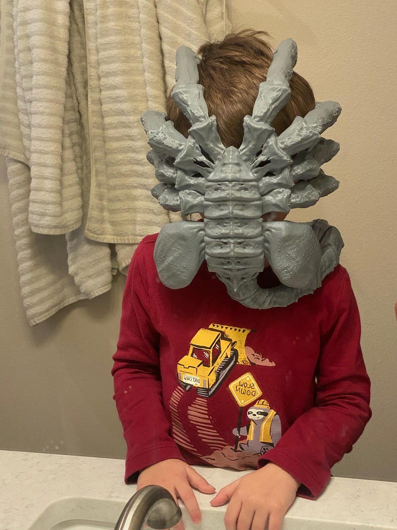 Alien Romulus Face Hugger Mask - DIY Kit - Etsy
