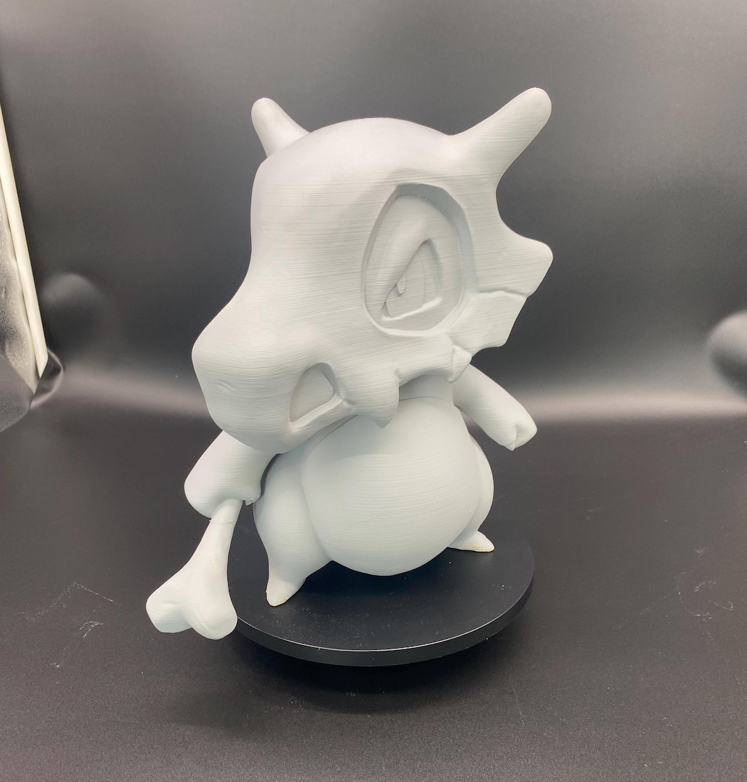 DIY Cubone Pokémon Model - Ready to Paint - Etsy