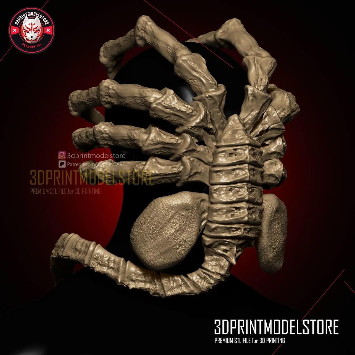 Alien Romulus Face Hugger Mask - DIY Kit - Etsy