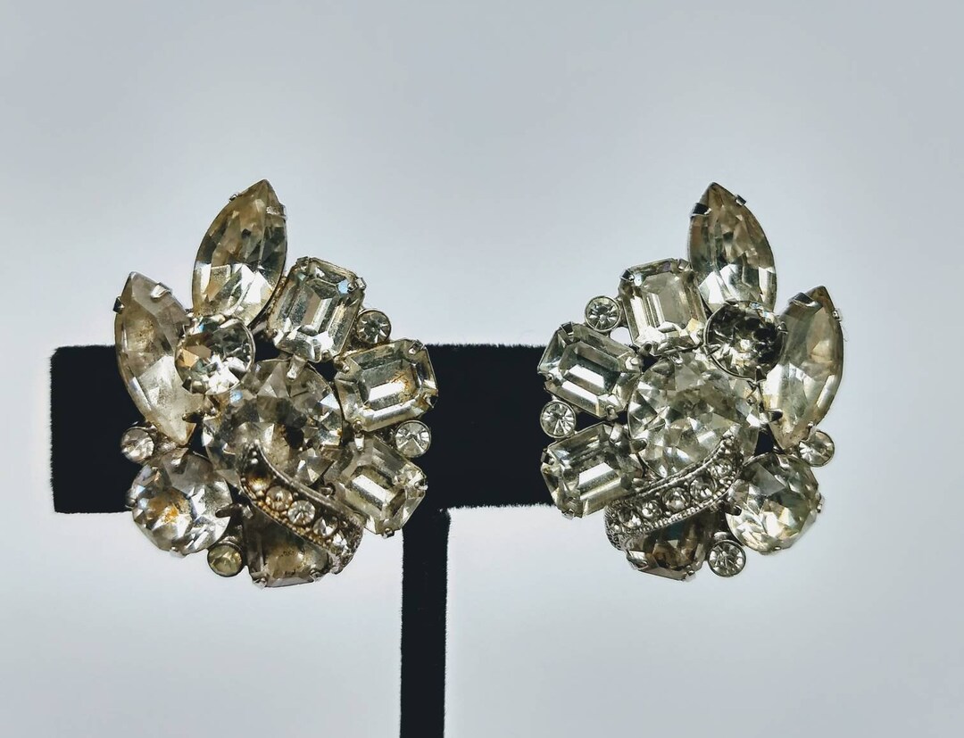 Vintage Eisenberg ICE Earrings - Etsy