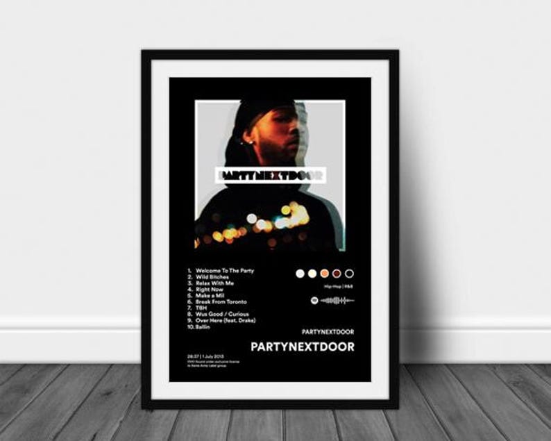 SPOTIFY Style PARTYNEXTDOOR P1 Music Spotify Tracklist Album Cover ...