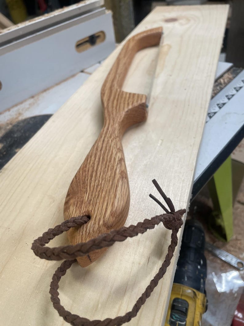 Sourdough Bread Knife, Fiddle Knife, Homemade Bread Slicer, Wood Knife ...