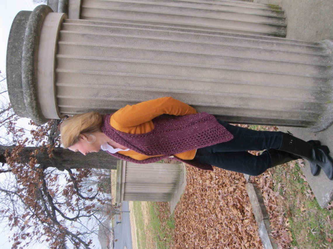 Claymore Vest - Knitting Pattern - Etsy