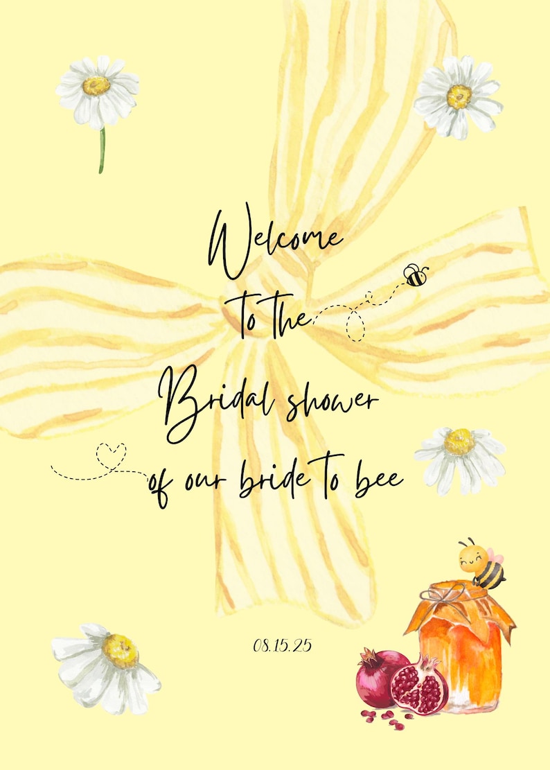 Bride to Bee Bridal Shower Bundle - Etsy