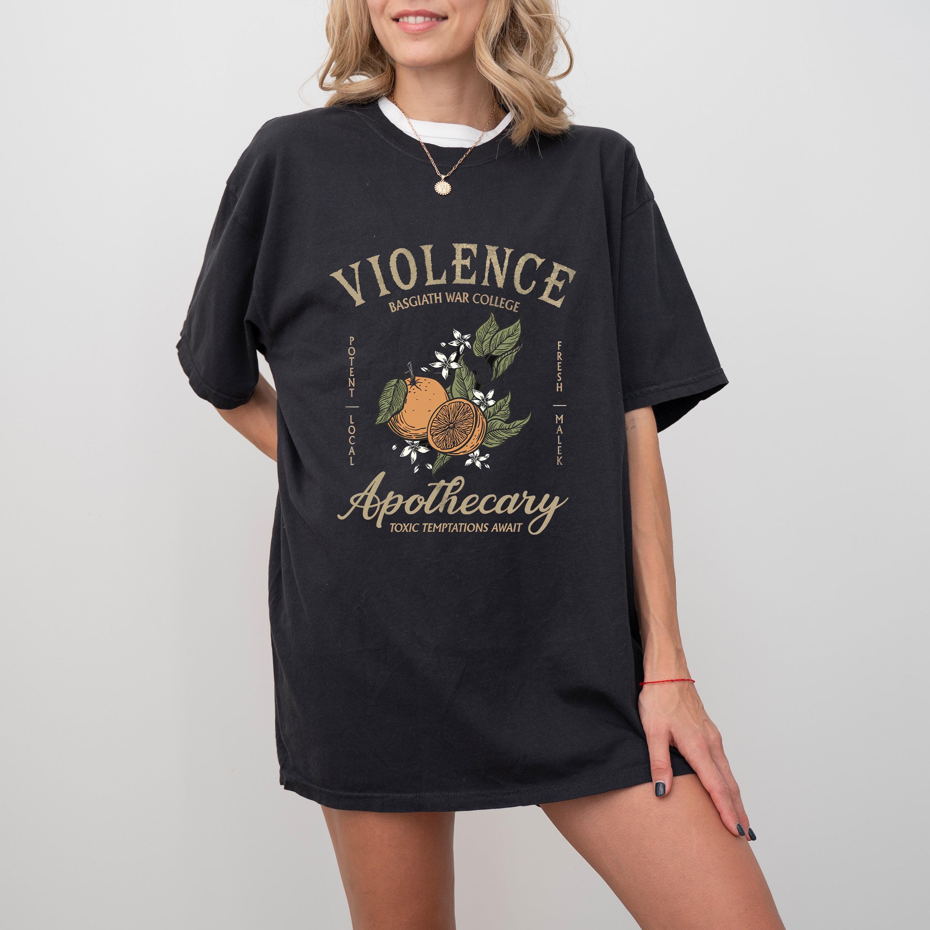 Violence Apothecary, Xaden Riorso Shirt, Fourth Wing Shirt, Basgiath ...