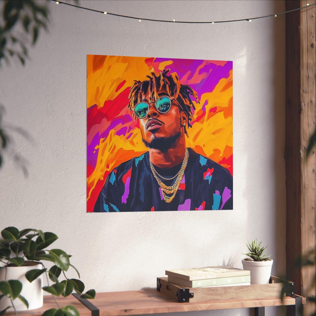 Juice WRLD Poster, Rapper Art, Music Artwork, Hip-hop Print - Etsy