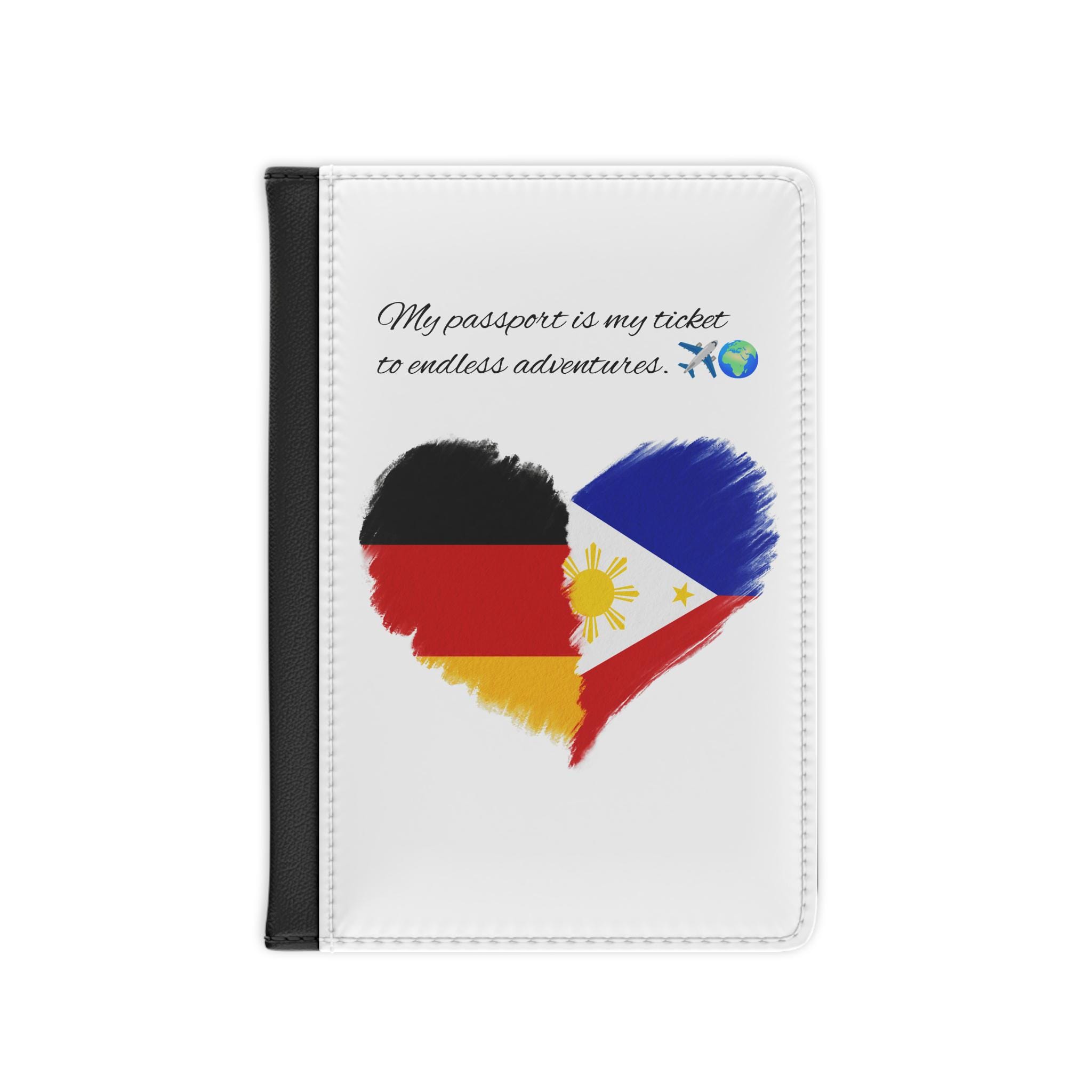 Filipino-german Passport Cover - Etsy