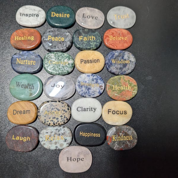 Affirmation Rocks - Etsy
