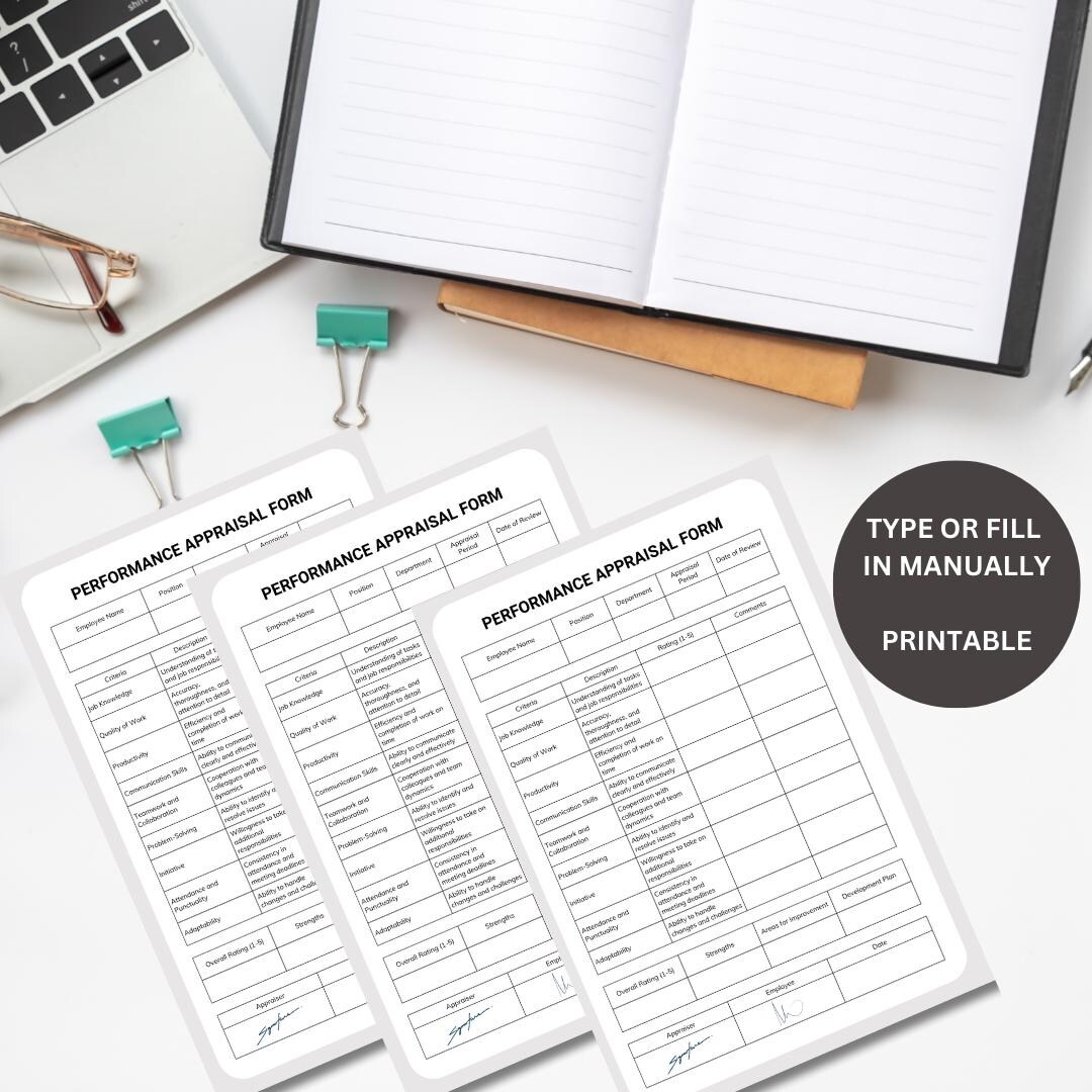 Performance Appraisal Template: Streamline Employee Evaluations ...