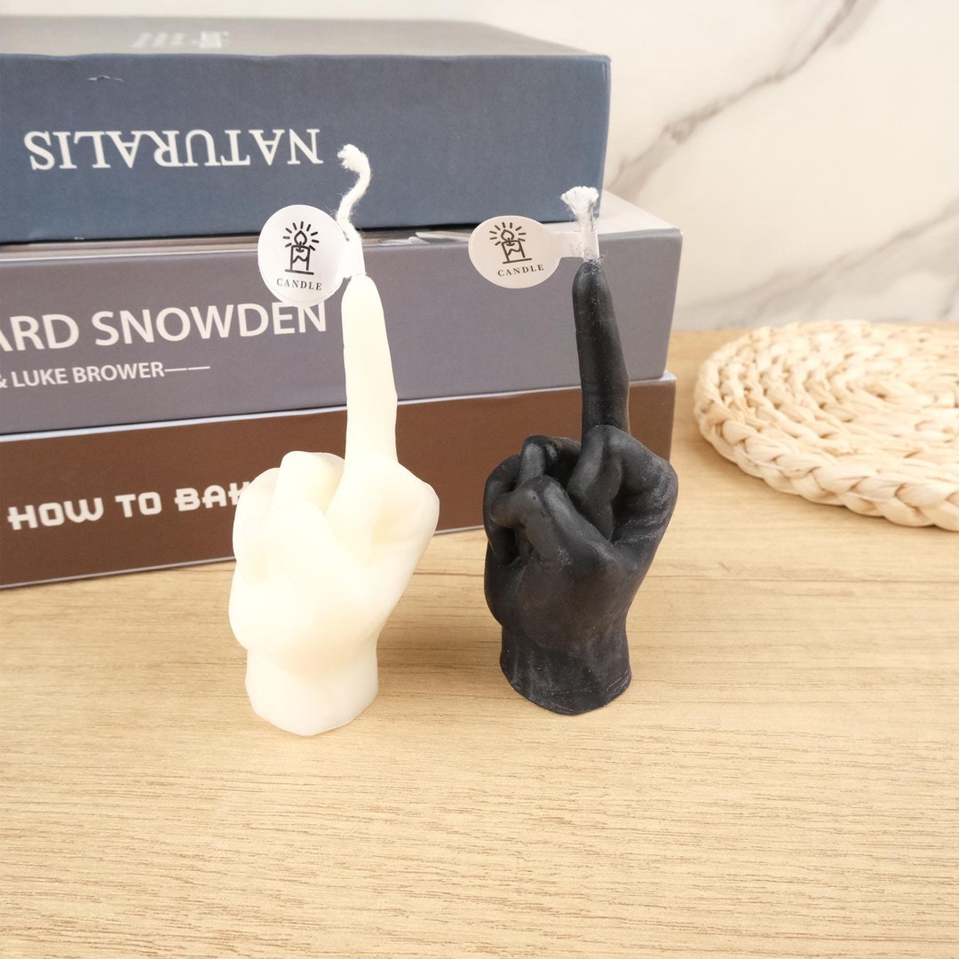 Mini Middle Finger Candle, Fuck You, Mini, Finger Candle, Swear, Funny ...