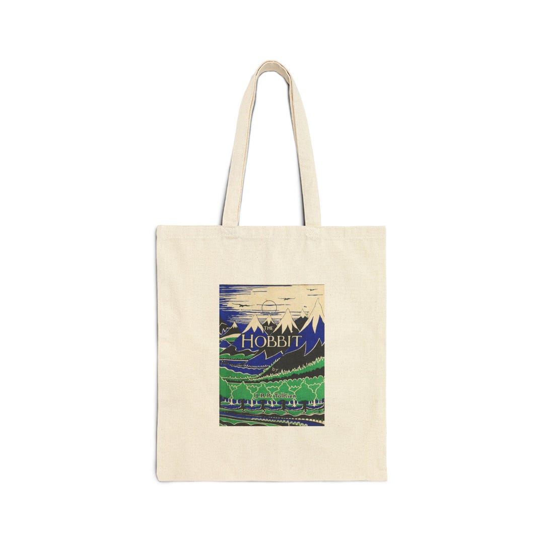 The Hobbit Tote Bag, First Edition, Literary Bag, Classic Literature ...