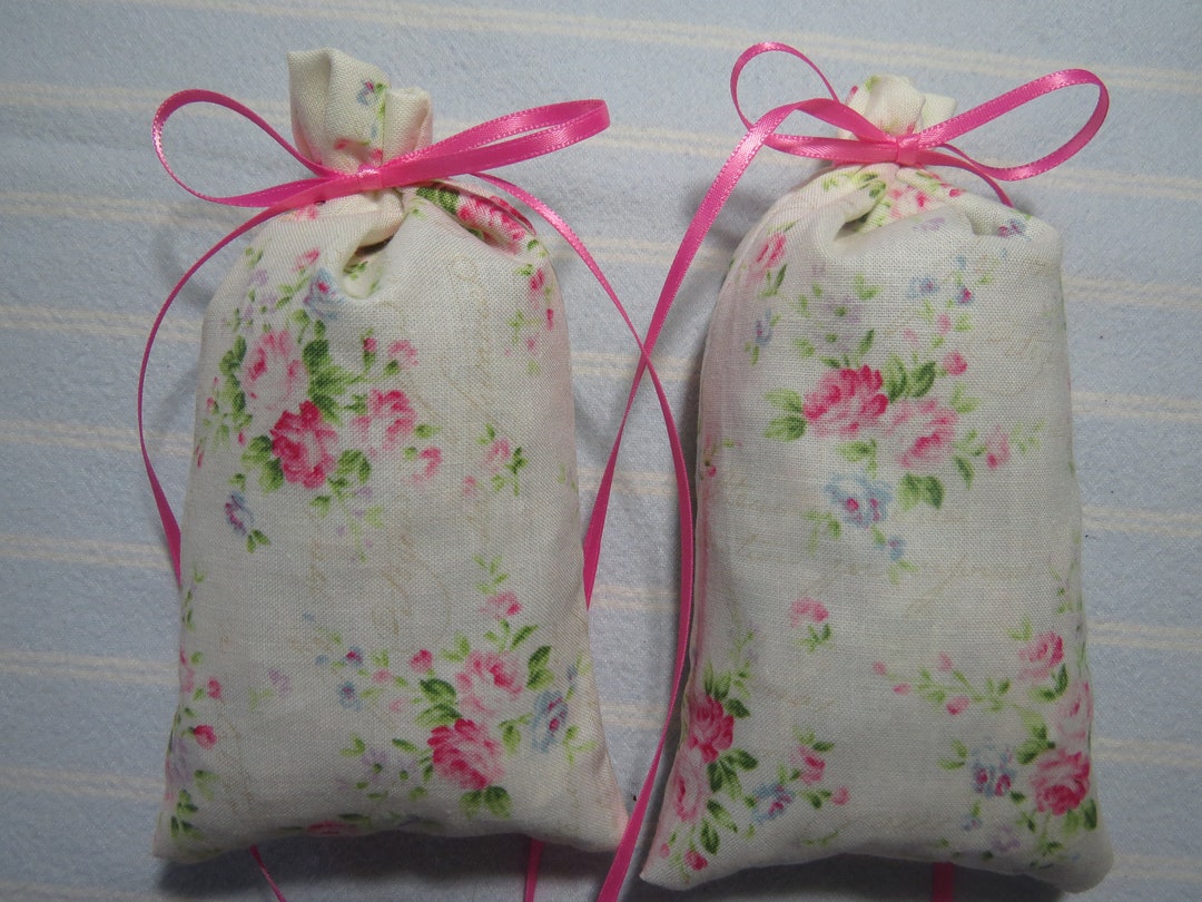 Roses 5"x2" Sachet-'victorian Rose' Fragrance-cotton Botanical Sachet ...