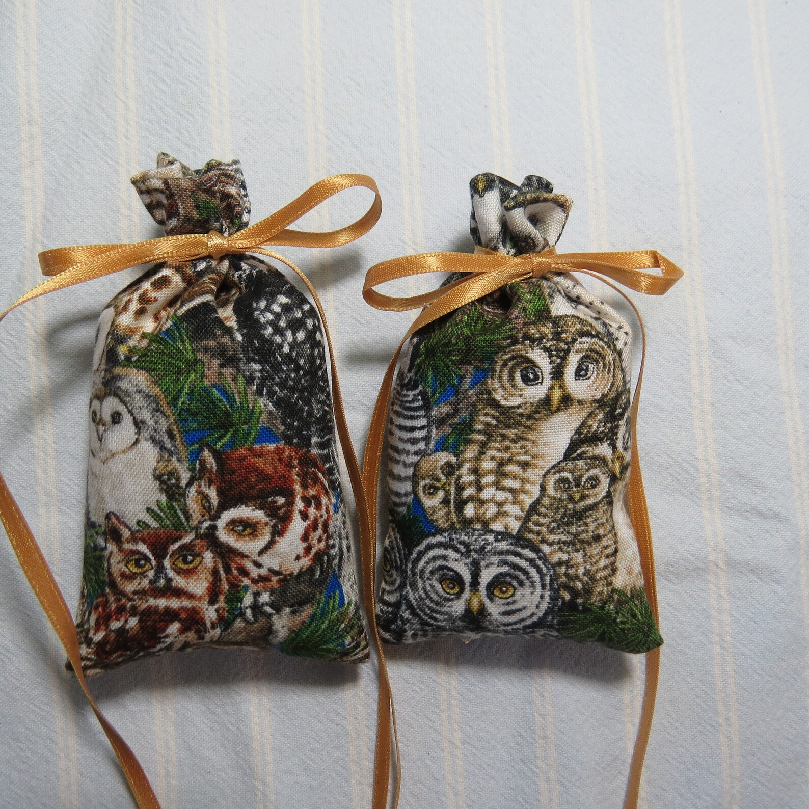 Owl Families 5"x2" Sachet-'mystical Gatherings' Fragrance-cotton ...
