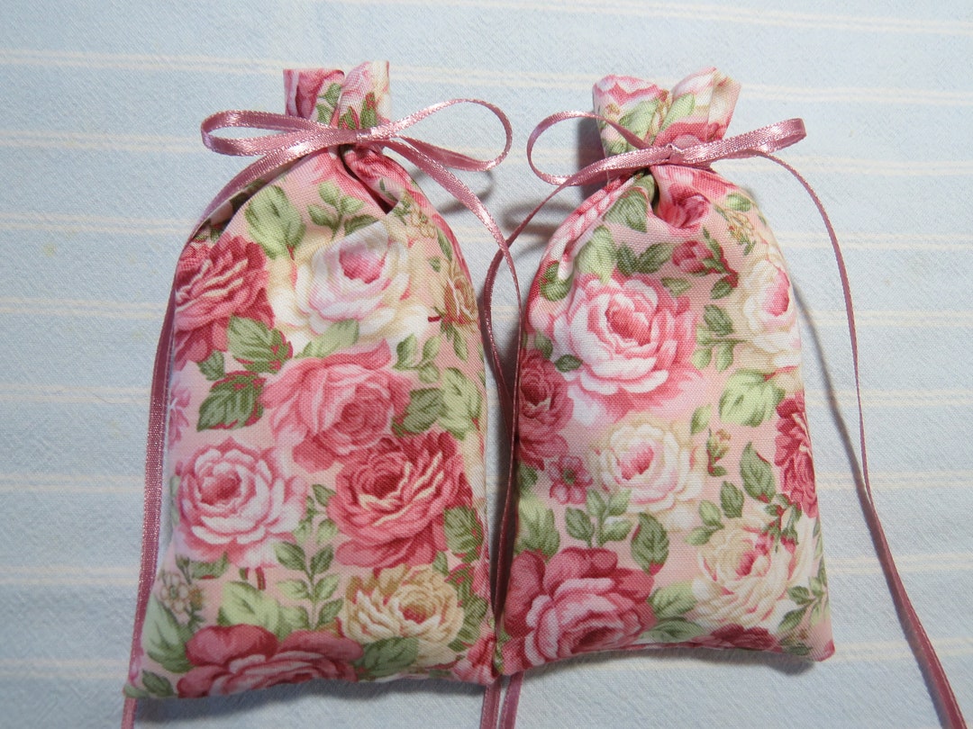 Roses 5"x2" Sachet-'rose Garden' Fragrance-shades of Pink Packed Roses ...