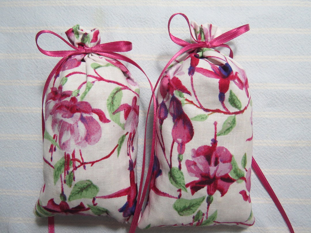 Ivory 5"x2" Sachet-'victorian Violets' Fragrance-pink and Purple ...