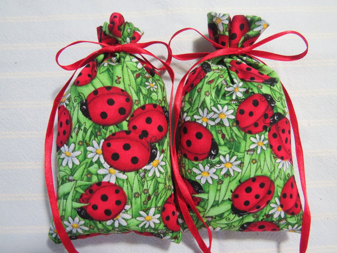 Lady Bugs 5"x2" Sachet-'kitchen Spice(*type)' Fragrance-cotton ...