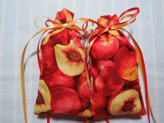Peaches 5X2 Sachet'Peach Slices' | Etsy
