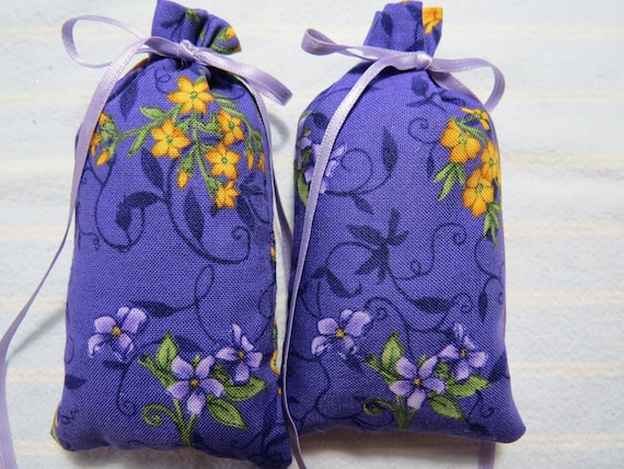 Violets 4x2 Sachet 'victorian Violets' | Etsy