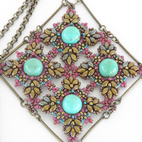 Geometric Beadwork - Etsy