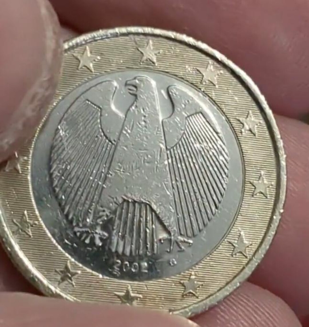 Rare German Euro Coin 2002 - G - Polished - Etsy