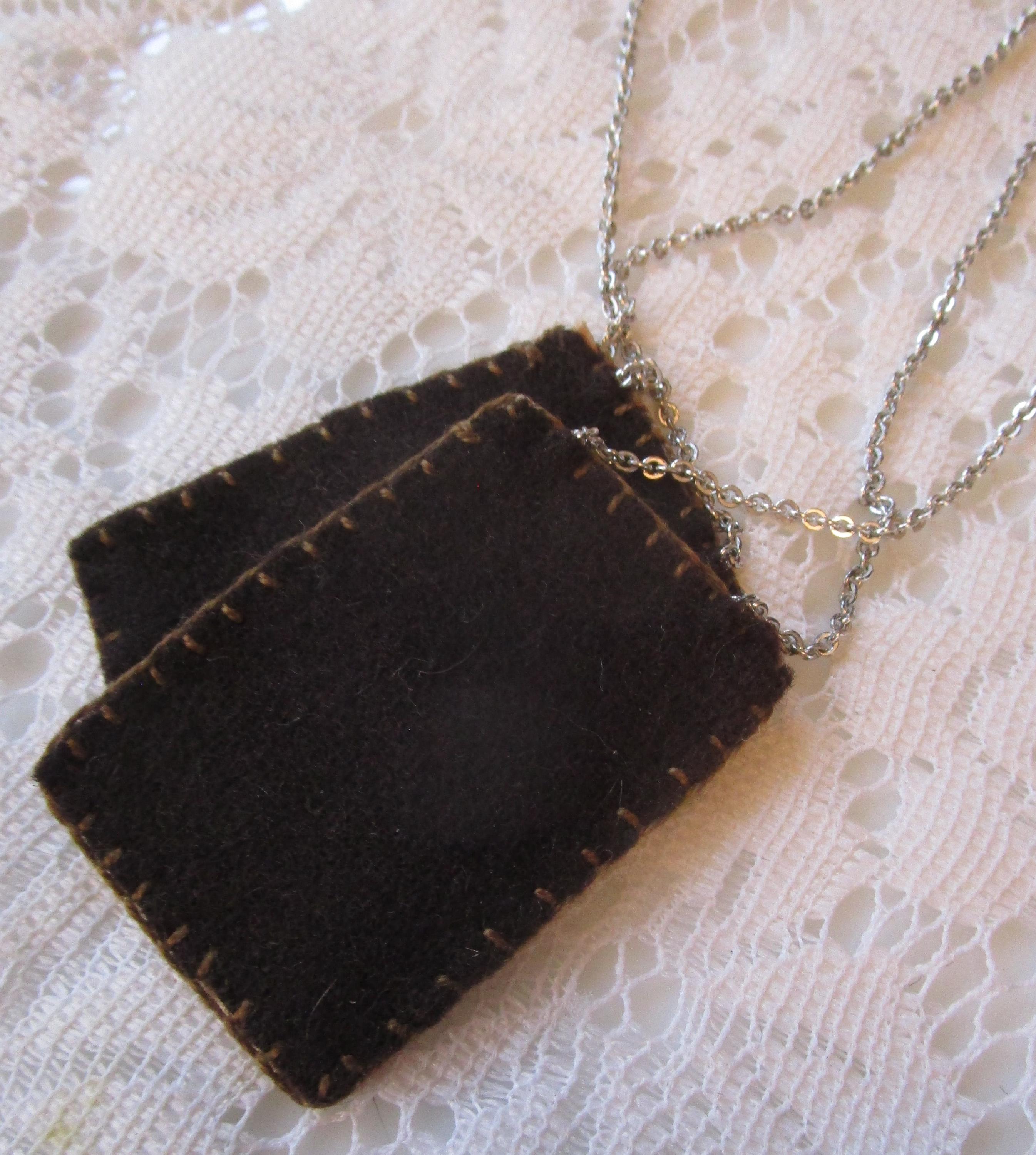 Vintage Scapular, Cloth Scapular, Saint Simon, Lade of Carmel, Virgin ...